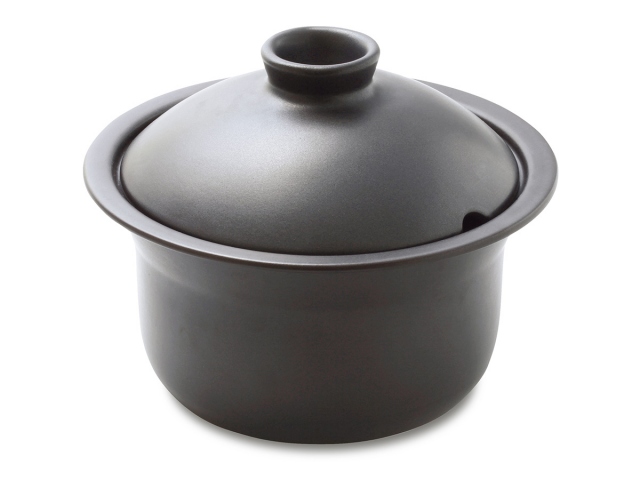Heat Resistant Ceramic Stew Pot - Large Black | Products | ALEXCIOUS